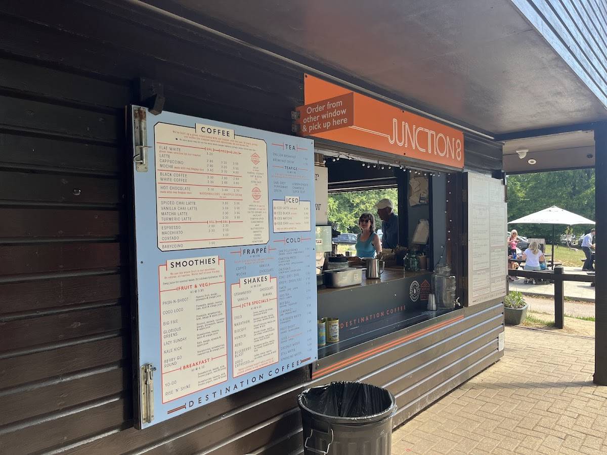 Menu at Junction 8 Cafe, Reigate