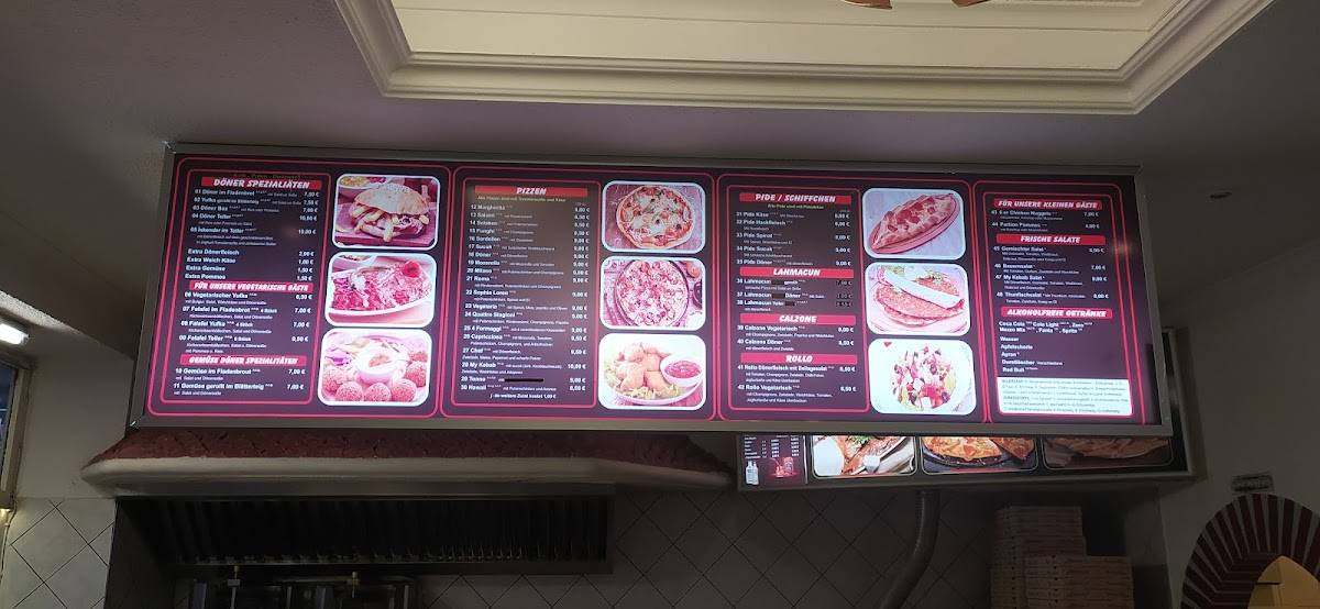 Speisekarte von My Kebab restaurant, Karlsruhe