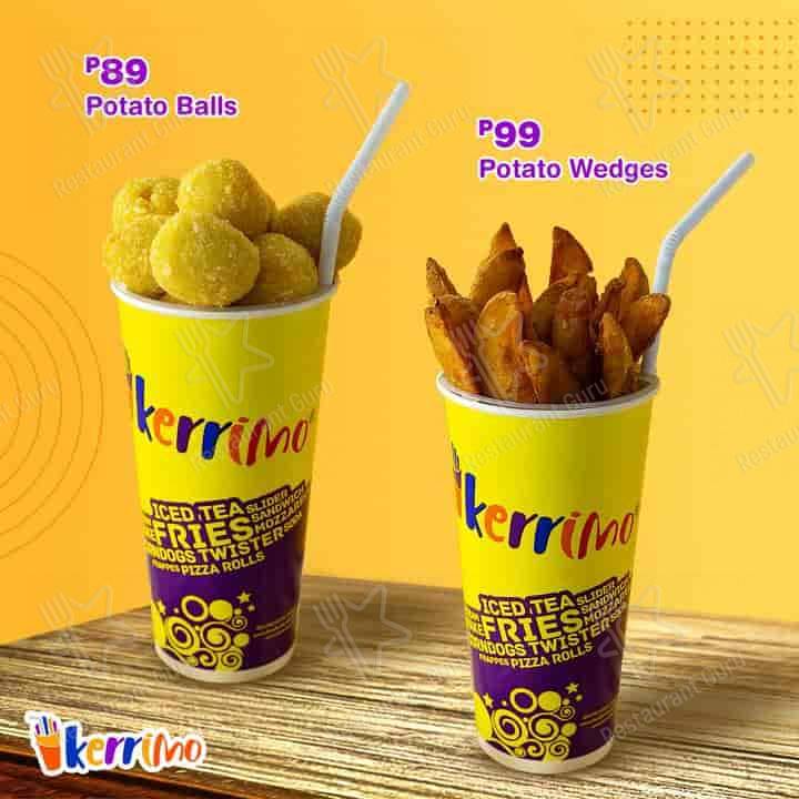 Menu at Kerrimo, Cainta, Third Floor