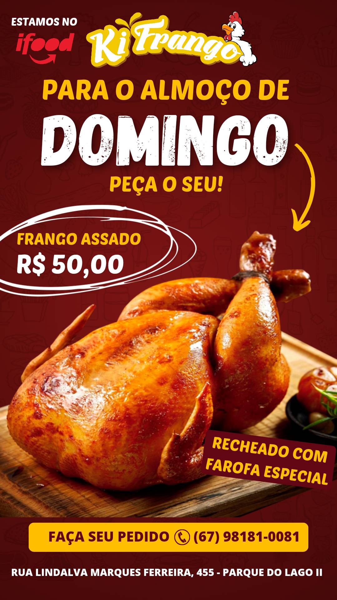 Menu em Ki-Frango Rotisseria restaurante, Dourados