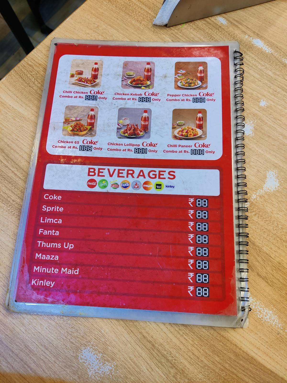 Menu at Kitchen King, Bengaluru, 2JQC+X4F