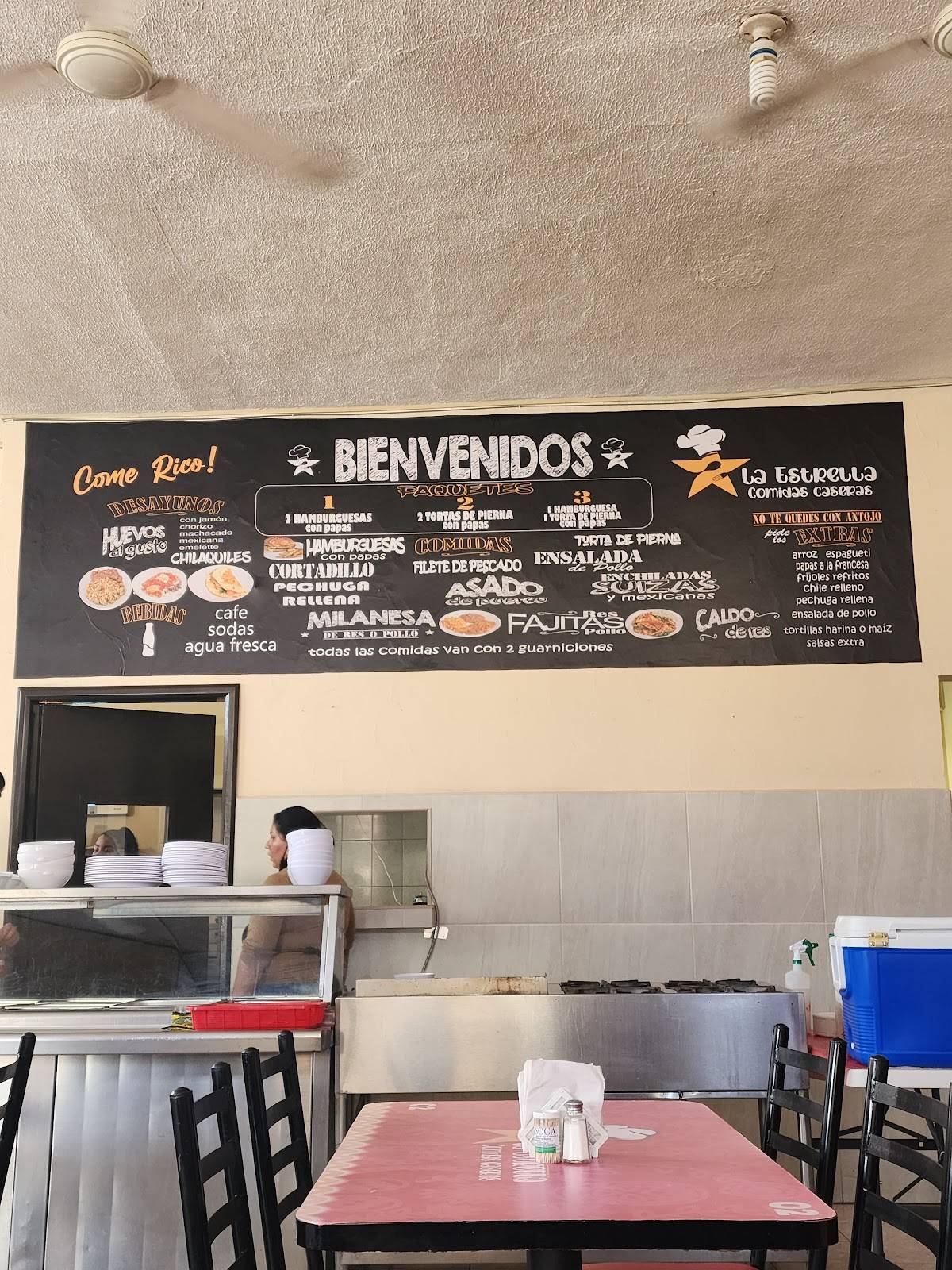 Carta del restaurante LA ESTRELLA, Monterrey