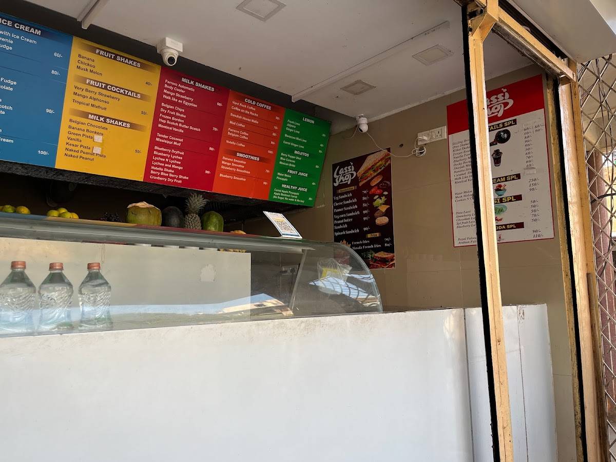 Menu at LASSI SHOP, Chitradurga, MRP complex