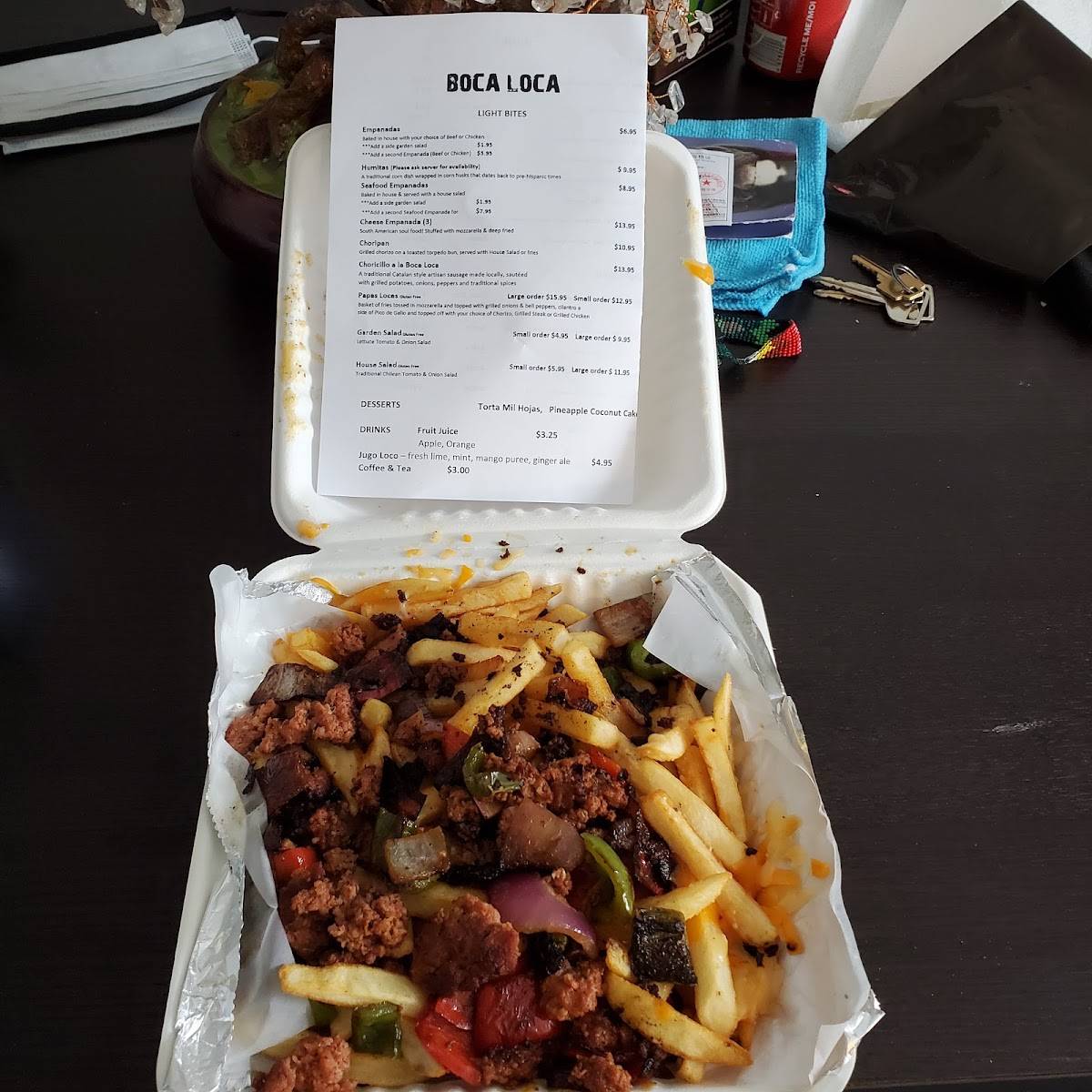 Menu at La Boca Loca - Latin Inspired Grill restaurant, Edmonton
