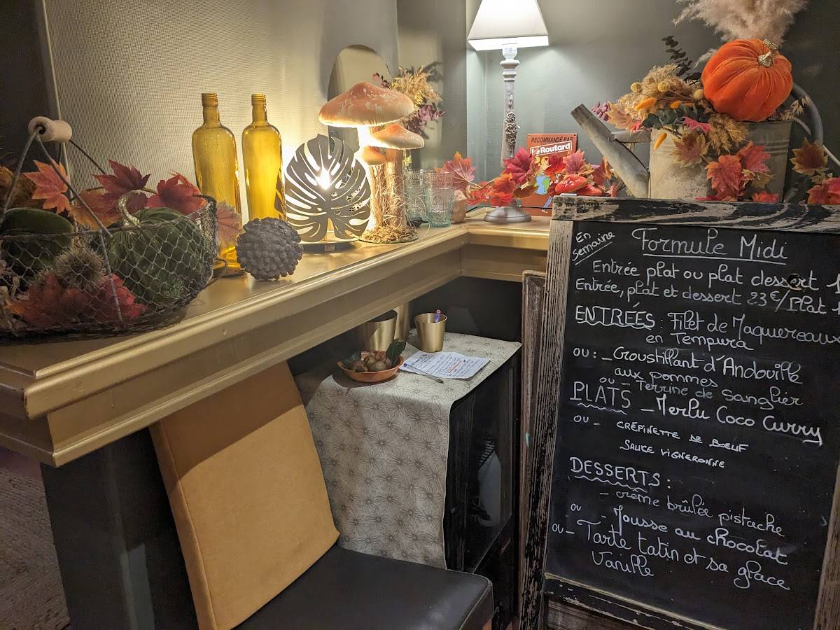 Menu au La Coulée Douce restaurant, Quimperlé