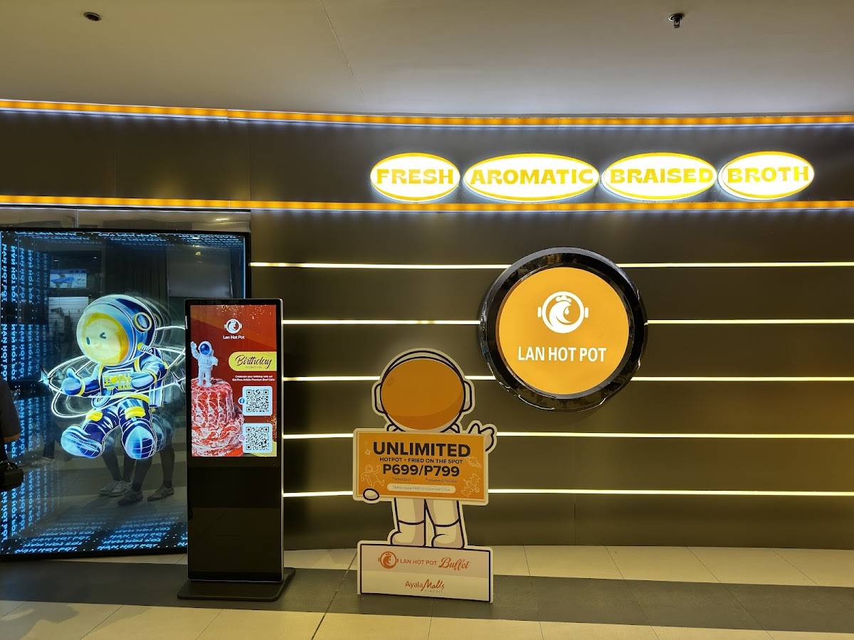 Menu at Lan Hot Pot restaurant, Makati, Ayala Circuit Mall, Circuit Makati