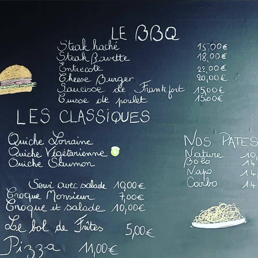 Menu at Le Palet - Maison Bouvier restaurant, Tignes, Secteur du Palet ...
