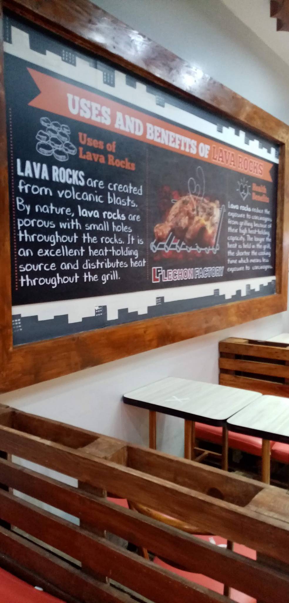 Menu at Lechon Factory restaurant, San Fernando