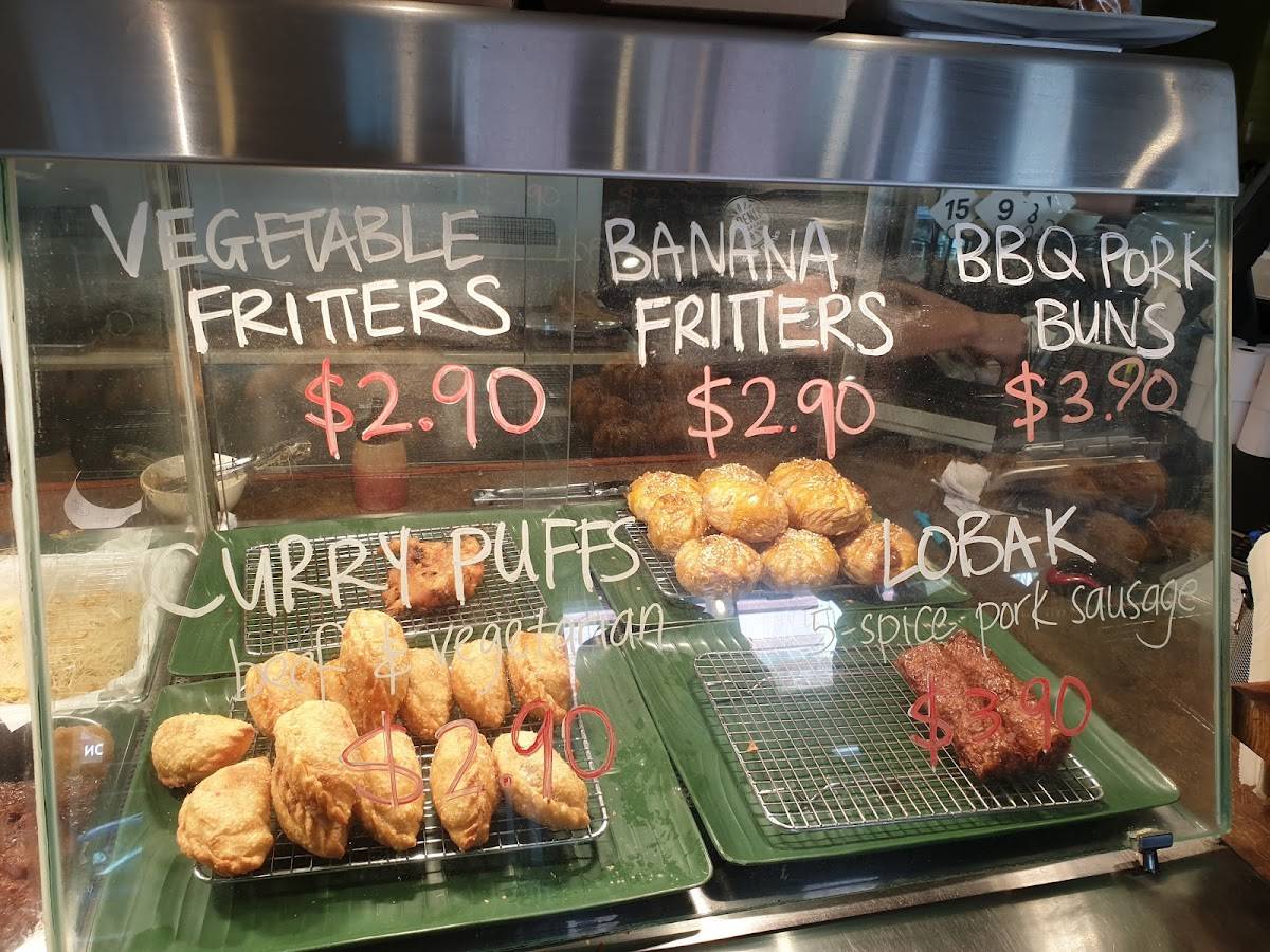 Menu at Little Penang restaurant, Wellington, 179 Victoria St