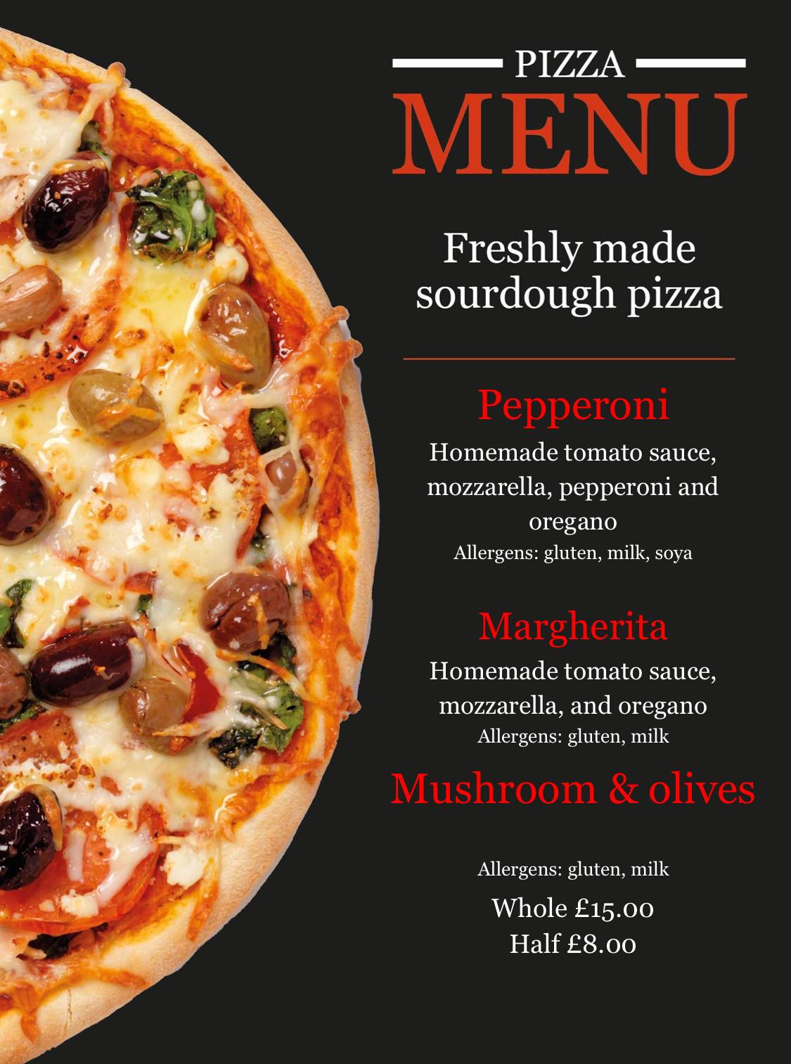 Menu at Café in the Crypt cafe, London, Trafalgar Sq
