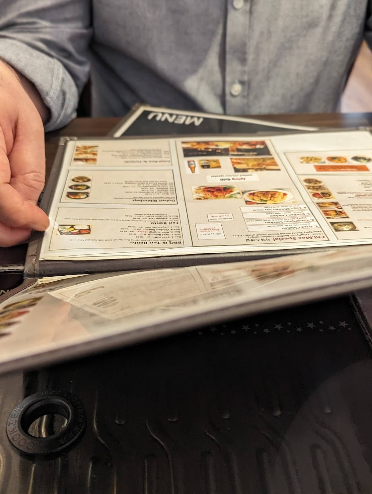 Menu at Spicy Grill restaurant, London, 122 Golders Green Rd