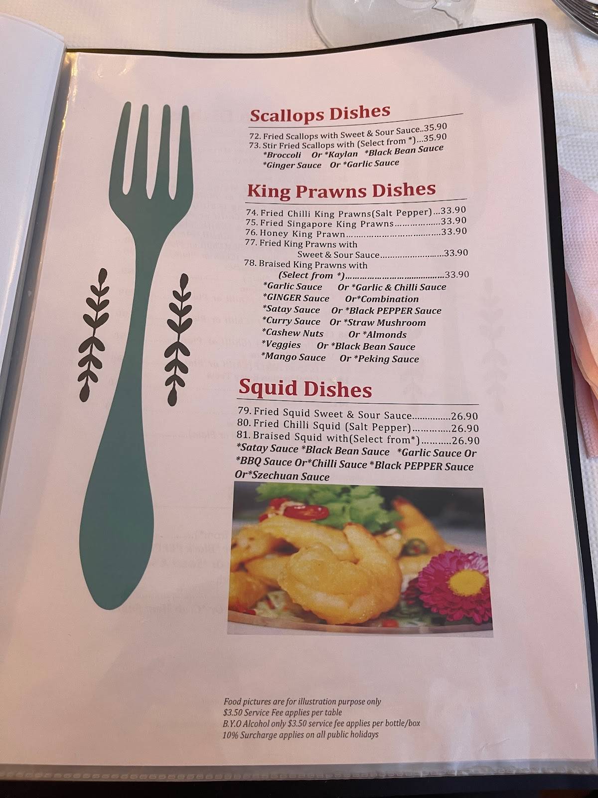 Menu at Lotus Court Connolly Chinese Restaurant, Connolly, 1/1 Glenelg Pl