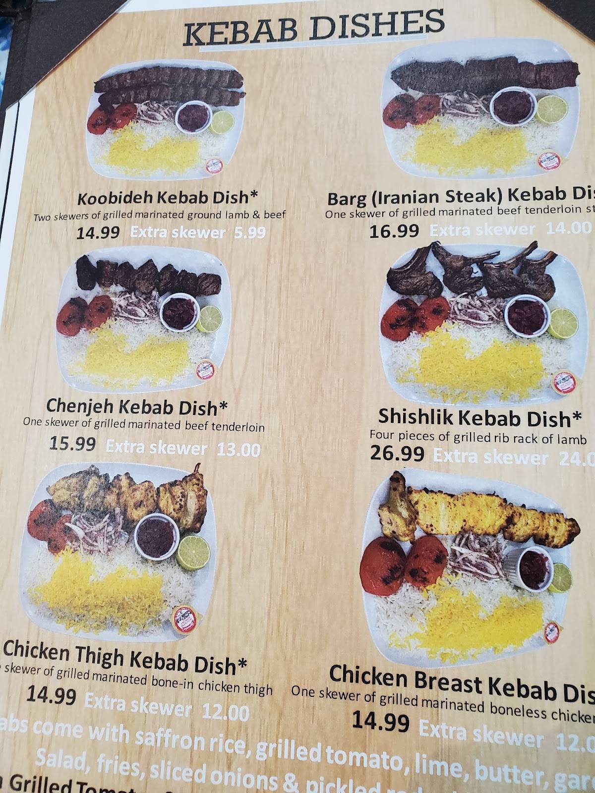 Menu at Lotus House of Kebab & Grocery restaurant, Edmonton