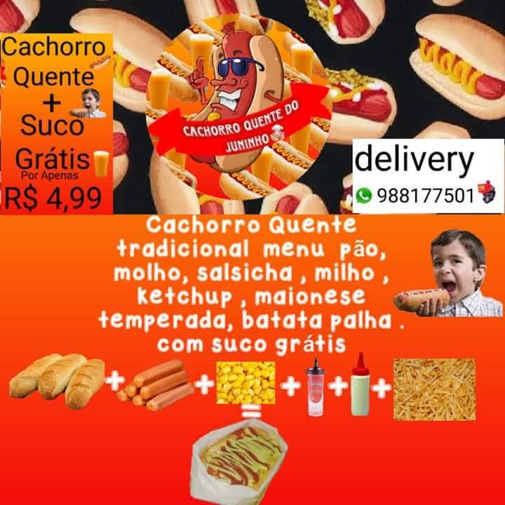 Menu em MC DOG restaurante, Alfenas