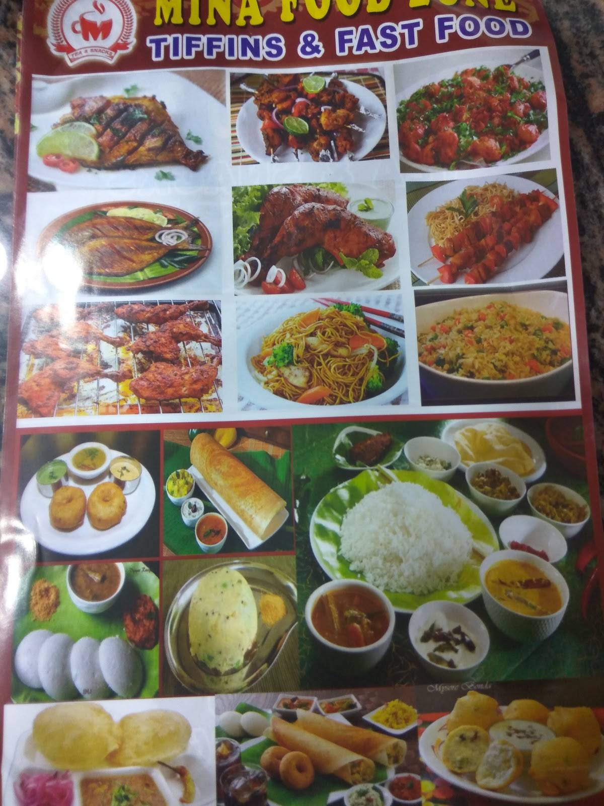 Menu at MINA FOOD ZONE TEA&SNACKS, Hyderabad
