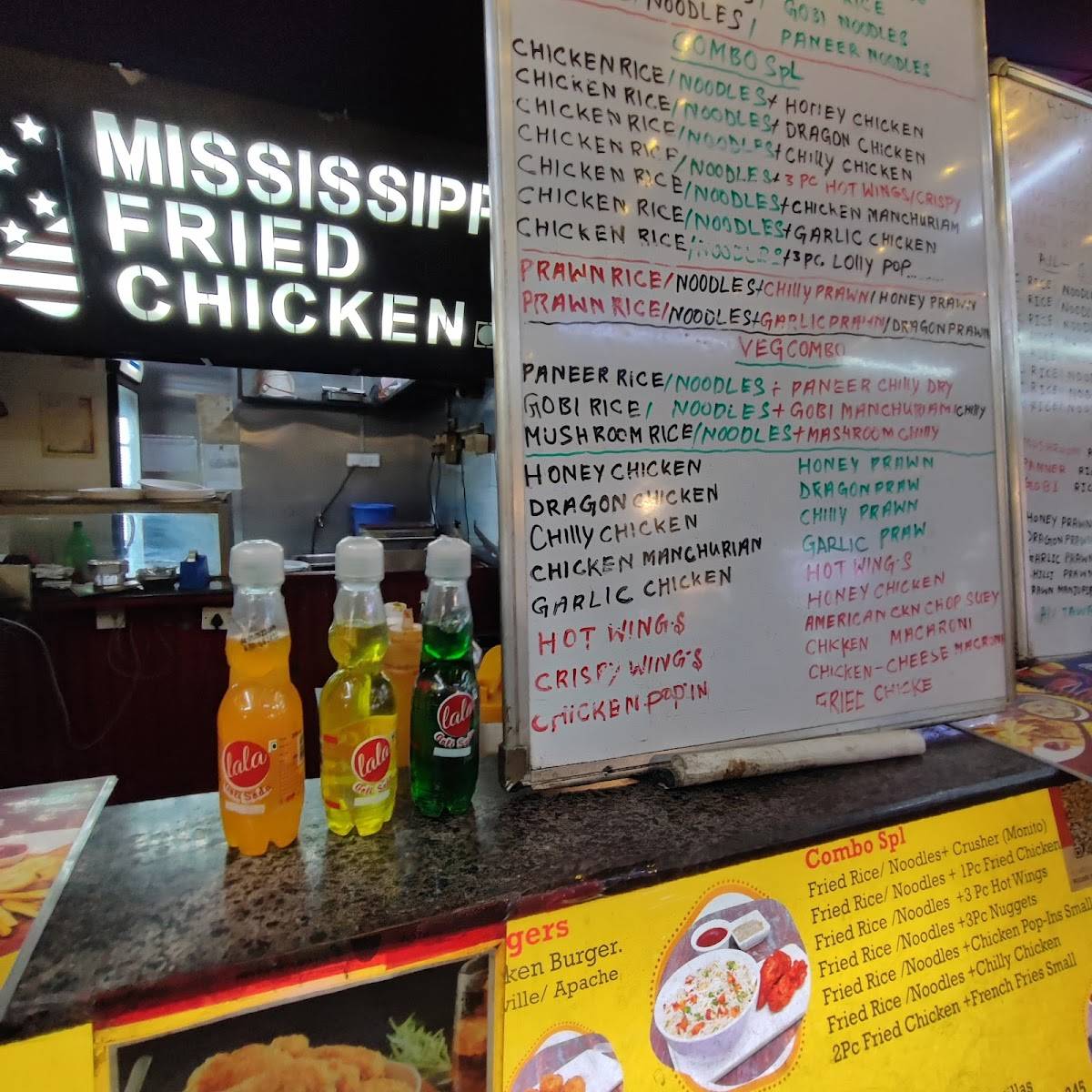 Menu at MISSISSIPPI Fried Chicken, Chennai