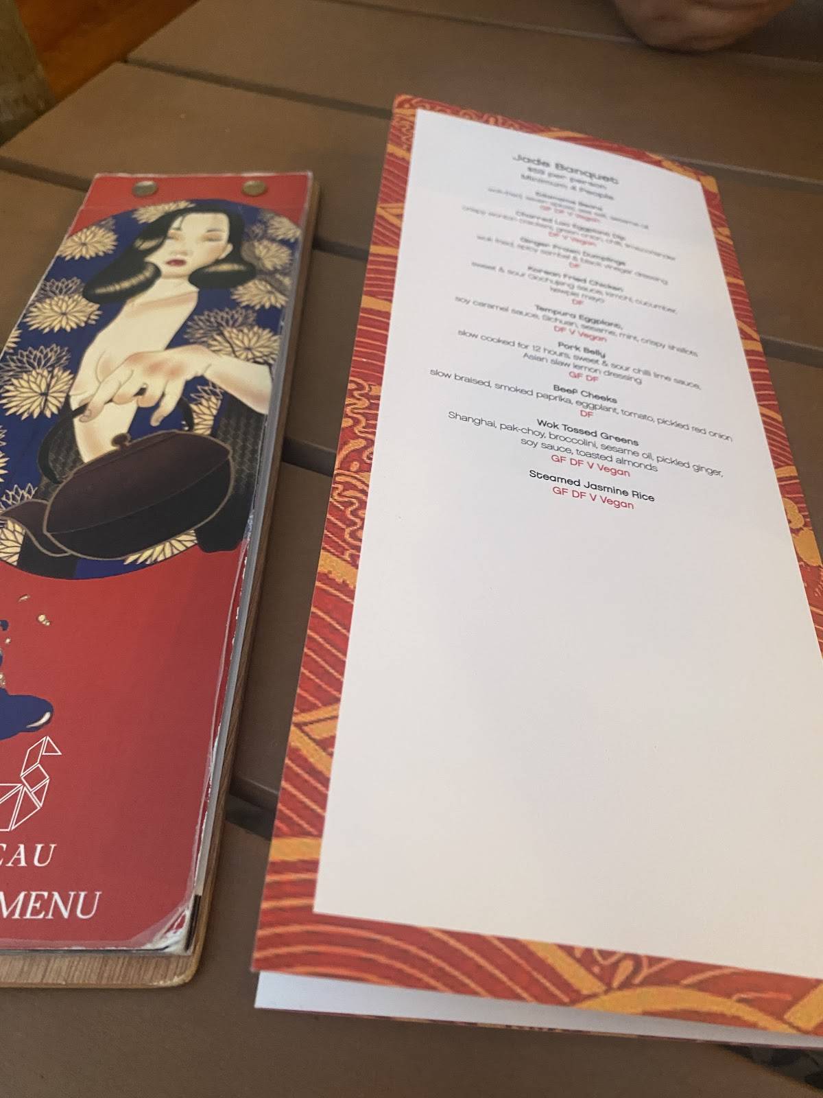 Menu at Macau Bar Kitchen & Lounge, Tauranga
