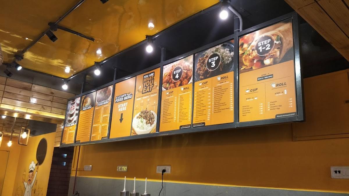 Menu at Madras Curry Cup, Karapakkam, Chennai, 1/16