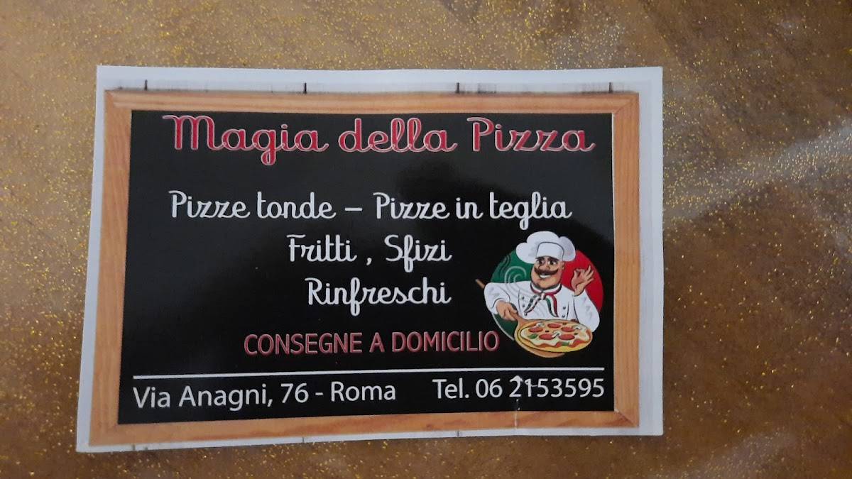Menu da Magia Della Pizza pizzeria, Roma