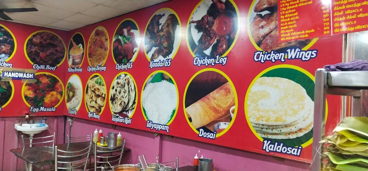 Menu at Malaysian Parota Restaurant, Chennai