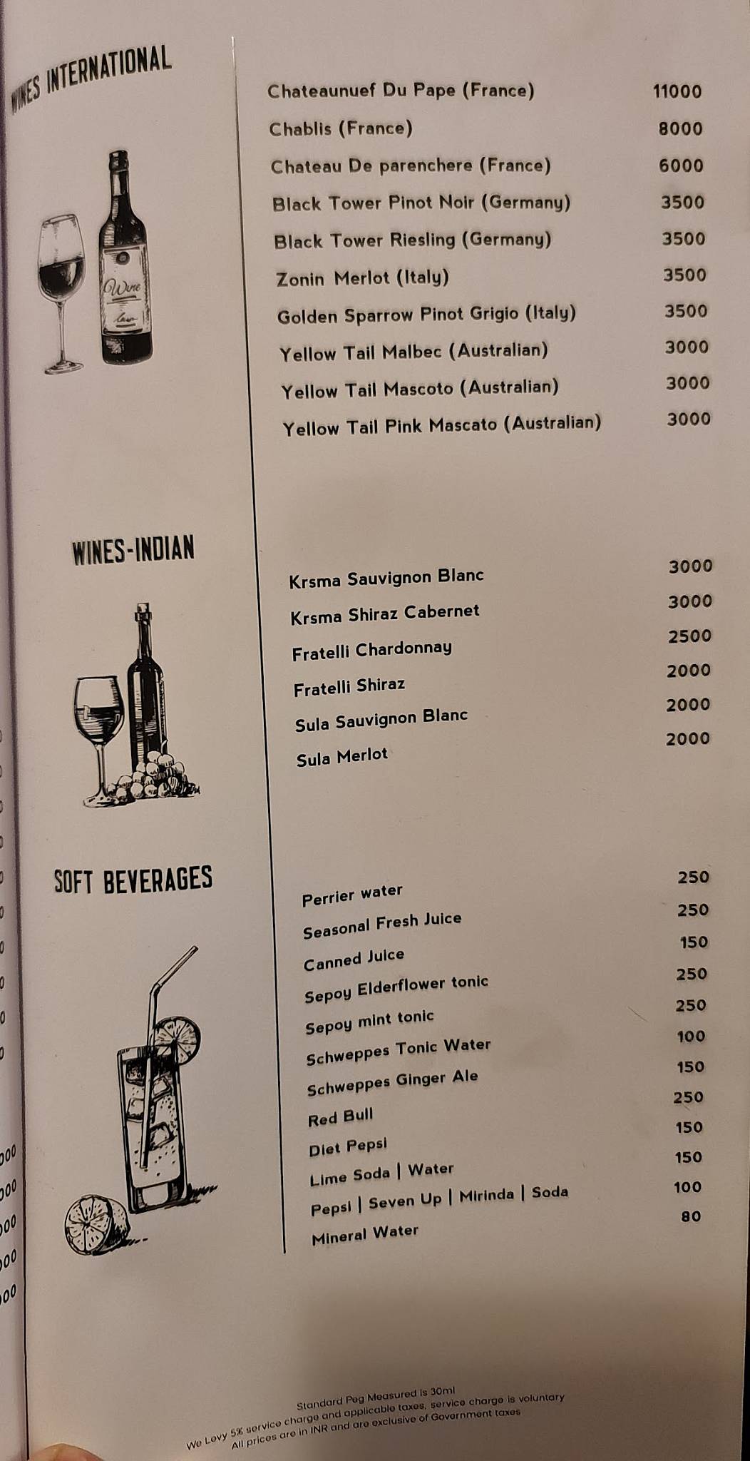 Menu at Mama Miso, Arossim