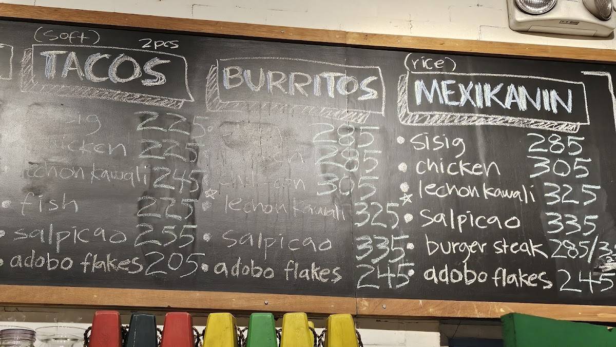 Menu at Madeca restaurant, Mandaluyong, 5th Floor
