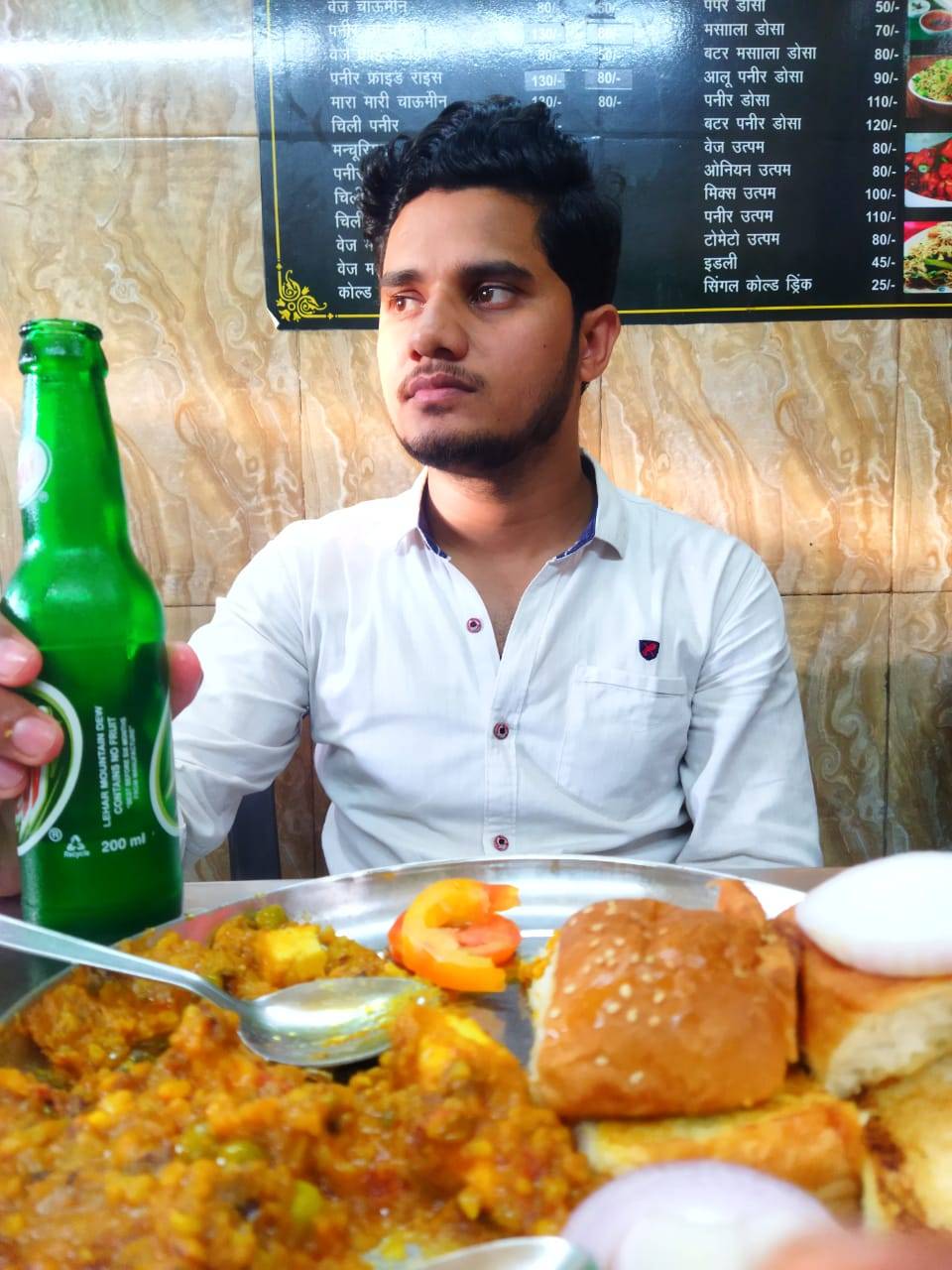 Menu at Manoj Fast Food, Kanpur, F7FV+WMM