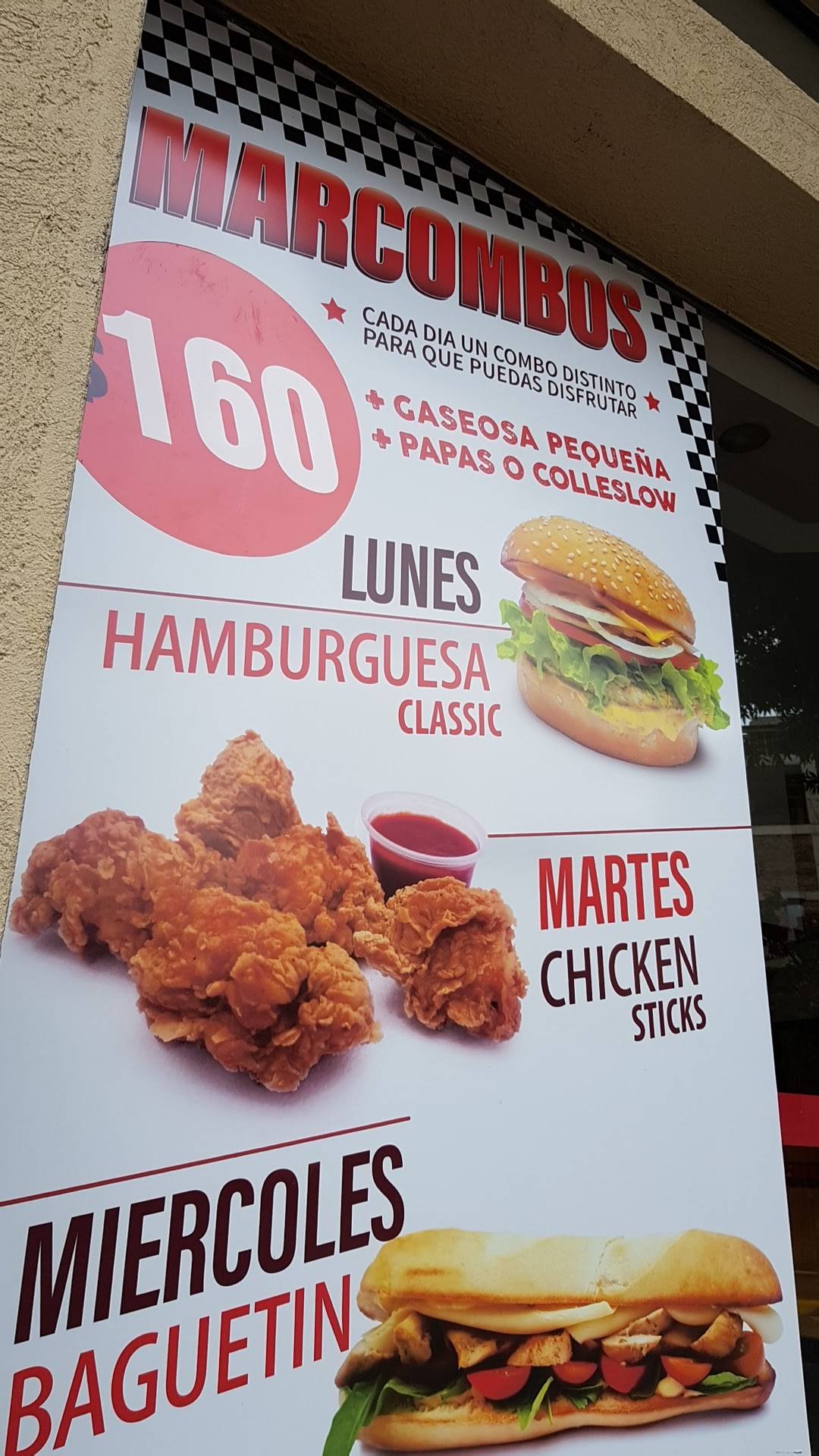 Carta del restaurante Marco Pollo, Buenos Aires, Avenida Corrientes ...