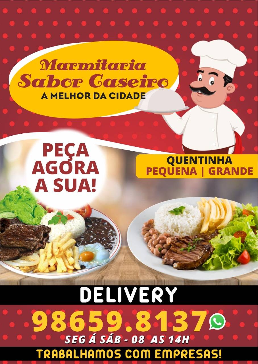 Menu em Marmitaria Sabor Caseiro restaurante, Fortaleza, R. Dr. Manoel ...