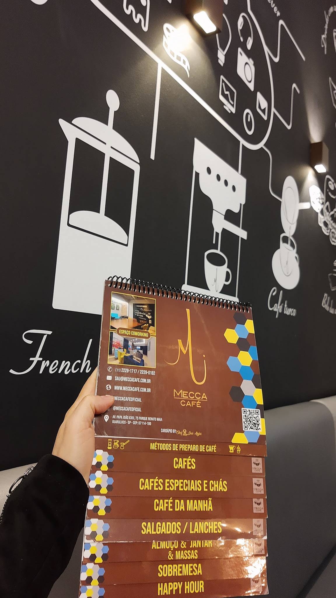 Carta de Mecca Café, Guarulhos