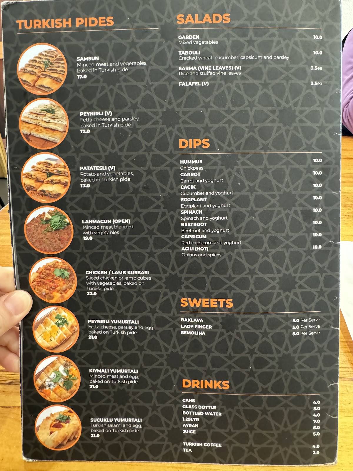 Menu at Melbourne Kebabs & Grill restaurant, Thomastown