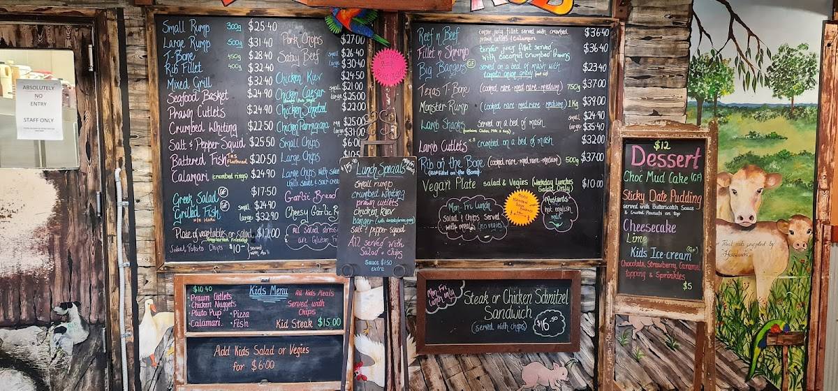 Menu at Meringandan Hotel pub & bar, Meringandan