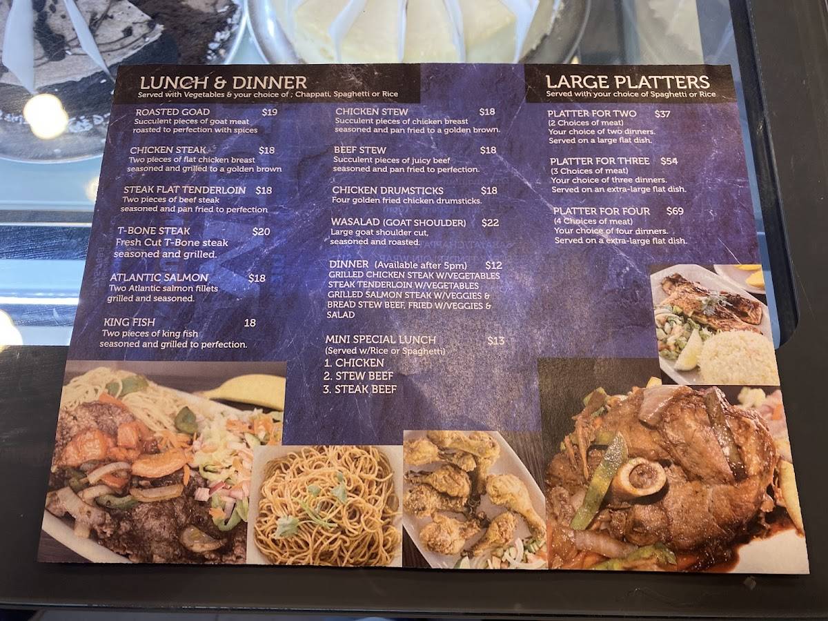 Menu at Hamdi Restaurant, Mississauga