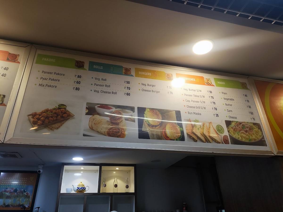 Menu at Mother Dairy Family Delight Cafe, Delhi