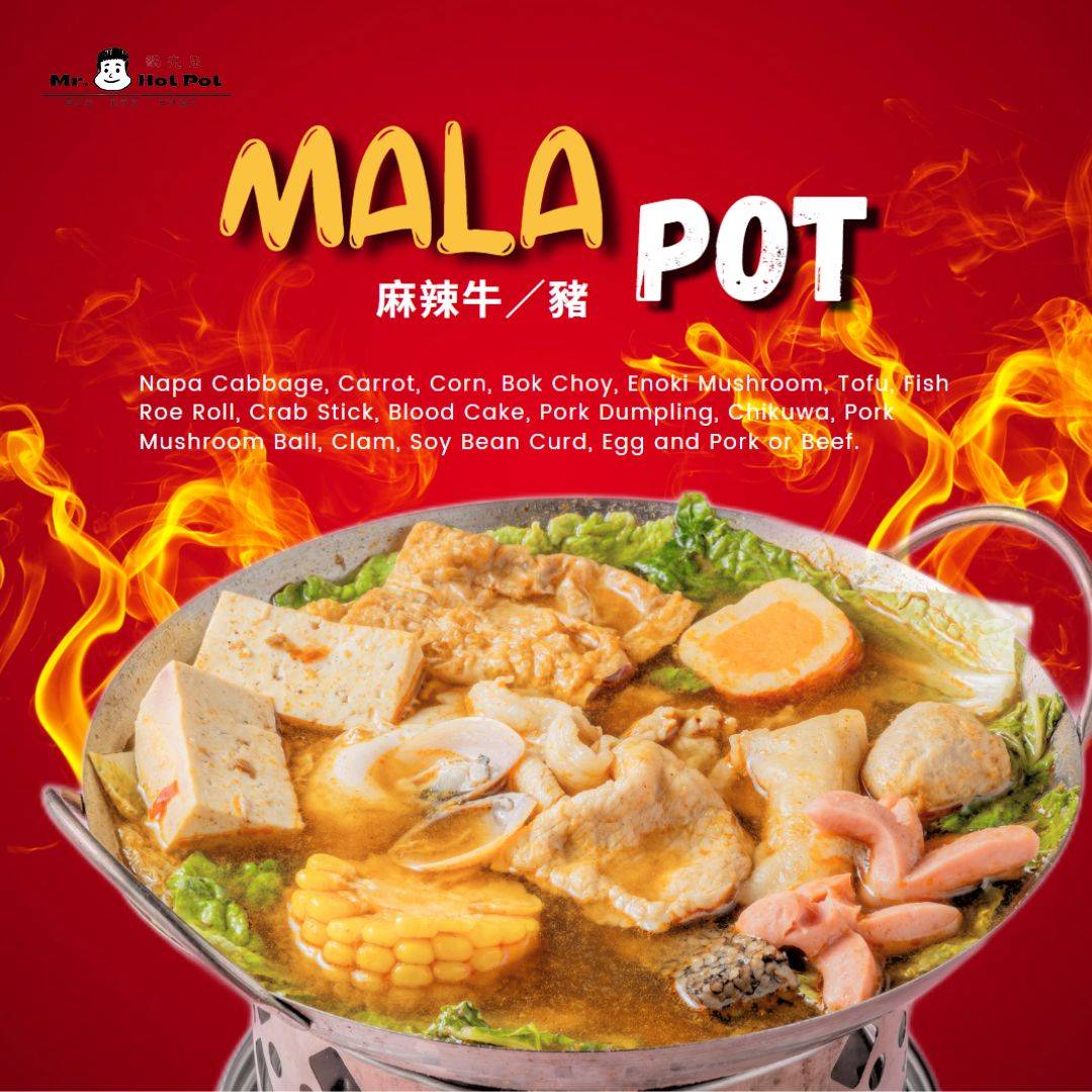 Menu at Mr. Hot Pot 鍋先生 restaurant, Makati