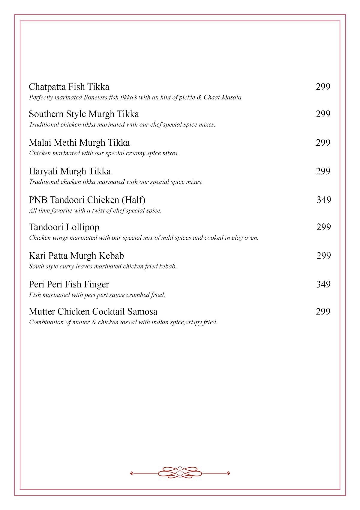 Menu at Ms & Mrs - The ladies Lounge, Bengaluru