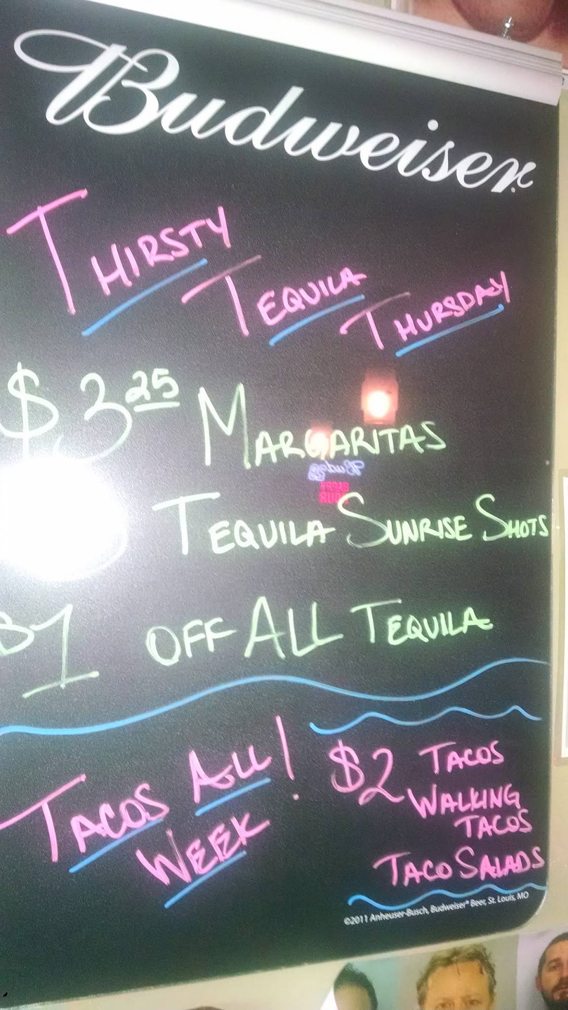Menu at MugShots Bar, Kettering