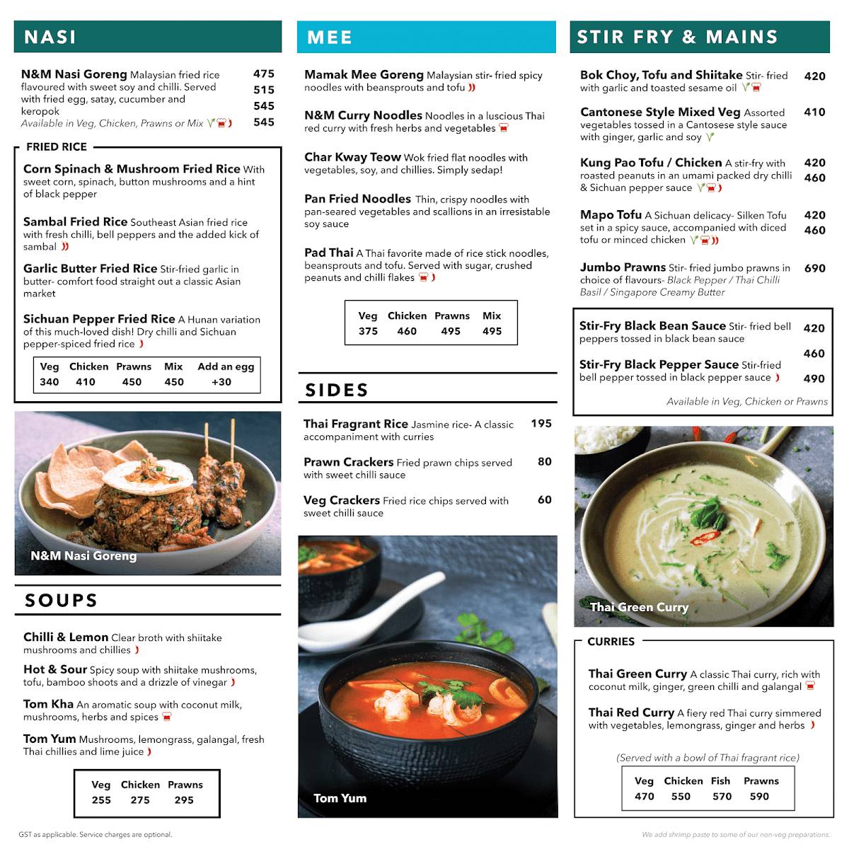 Menu at Nasi and Mee - Yelahanka, Bengaluru, Third Floor