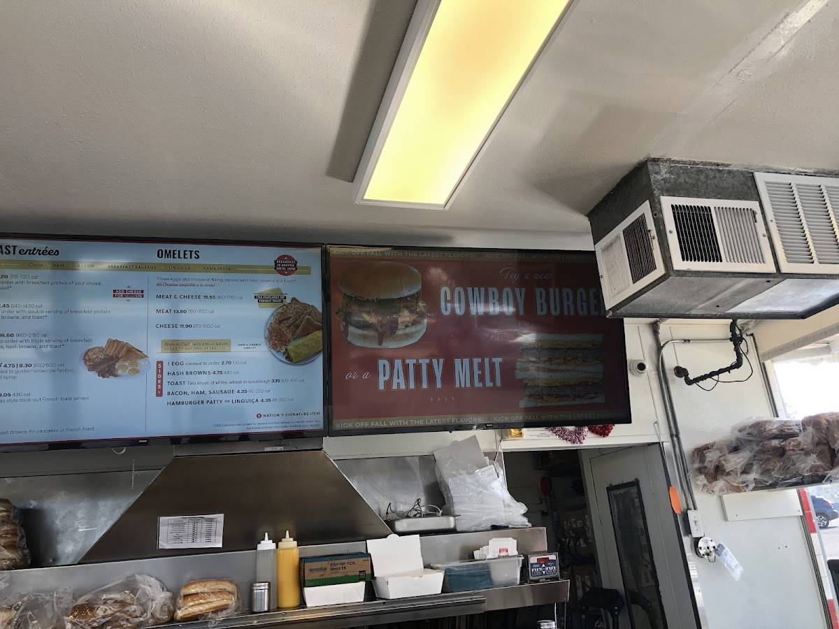Menu at Nation's Giant Hamburgers & Great Pies desserts, Pinole, San ...