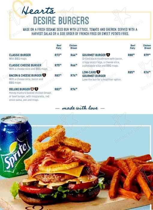 Menu at Netcafe, Centurion, Clifton Ave