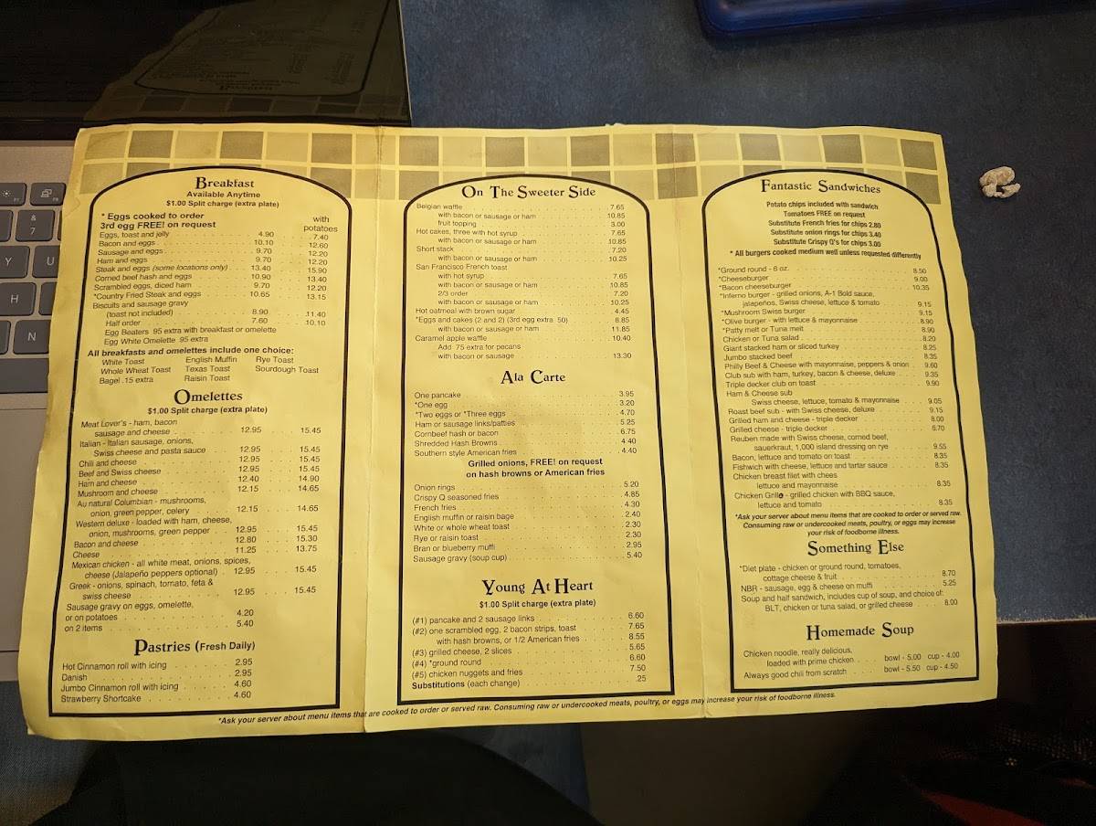 Menu at New Beginnings Restaurant, Grand Rapids, Alpine Ave NW