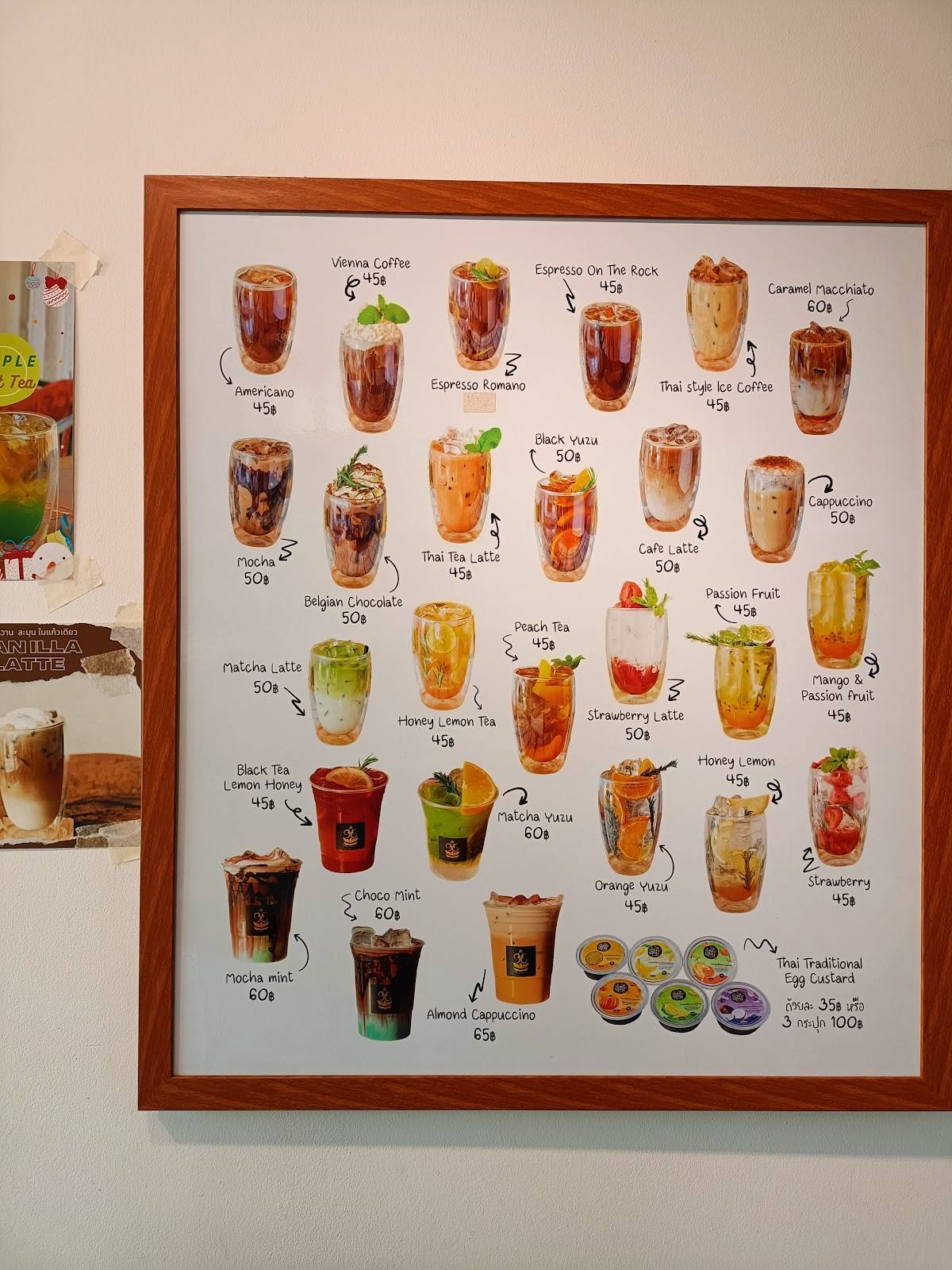 Menu at Nine Coffee cafe, Chiang Mai, QXHW+9GX