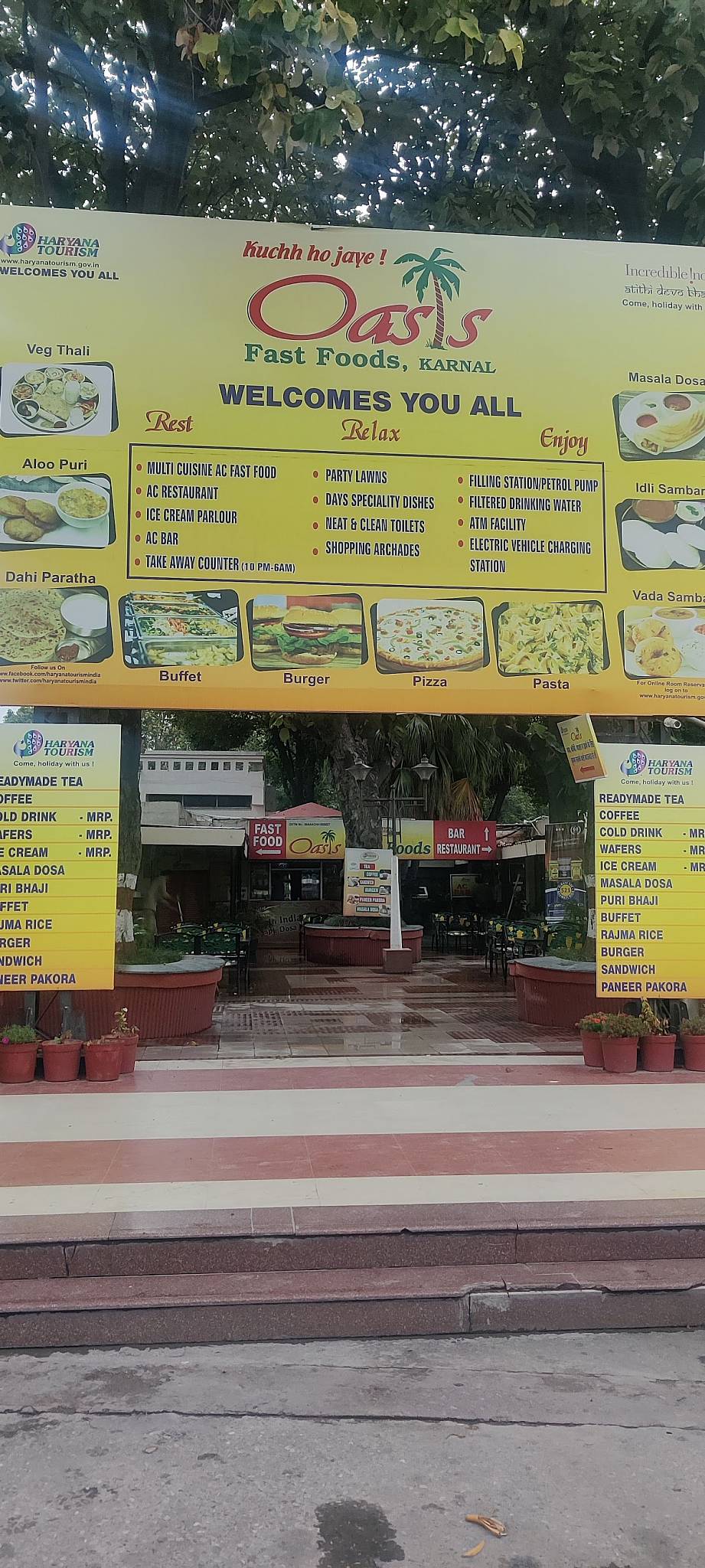 Menu at Oasis Fast Food, Karnal, MXPR+75H