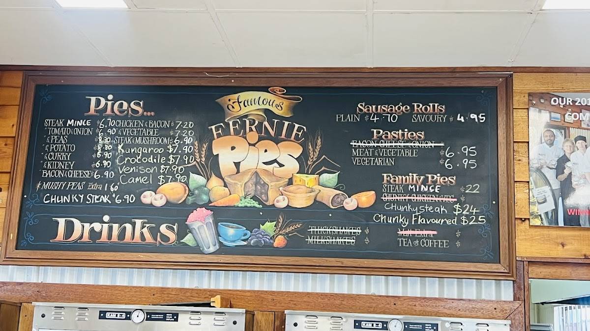 Menu at Old Fernvale Bakery & Cafe, Fernvale