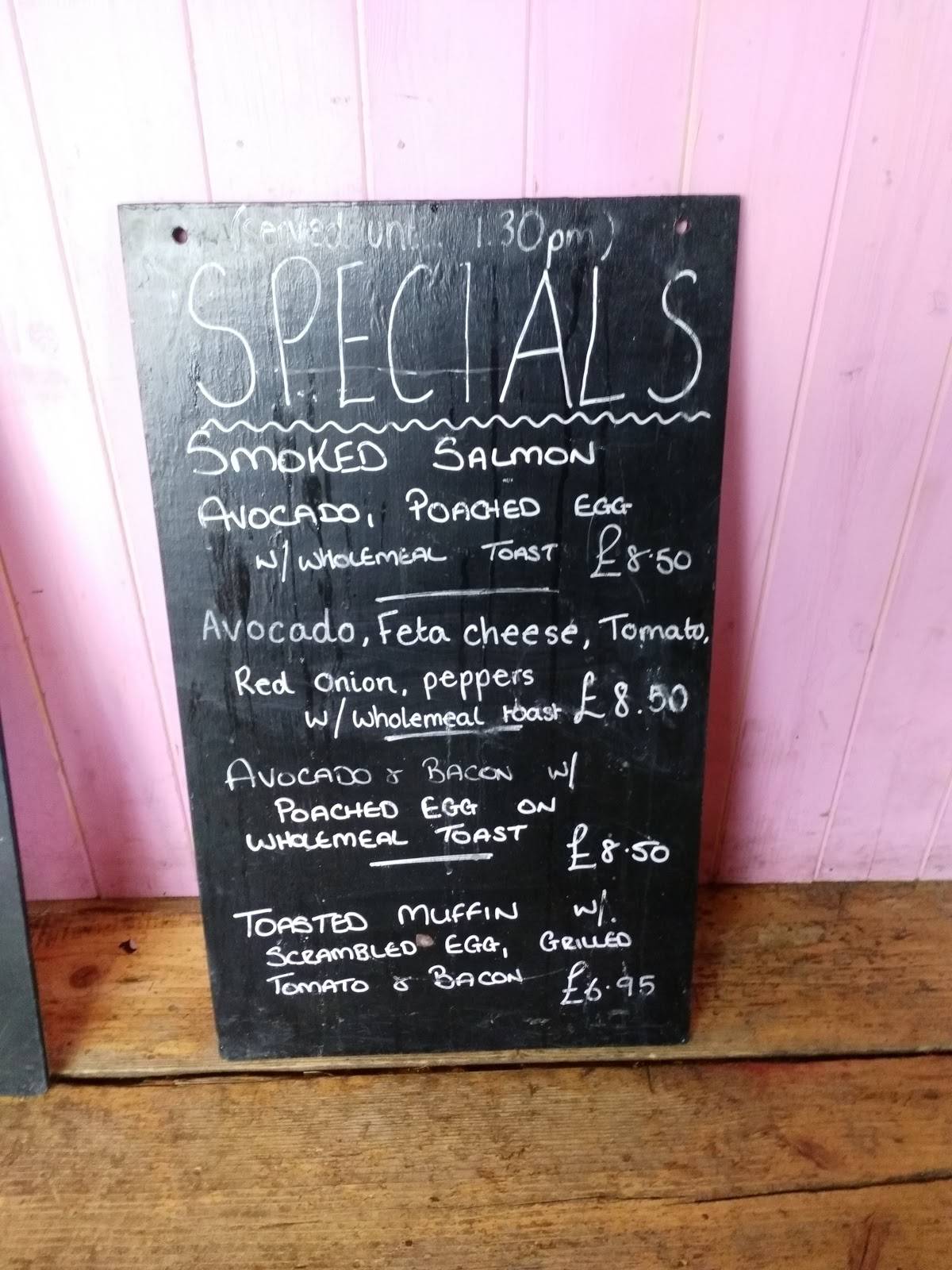 Menu at Olivers Coffee and Wine cafe, Crawley