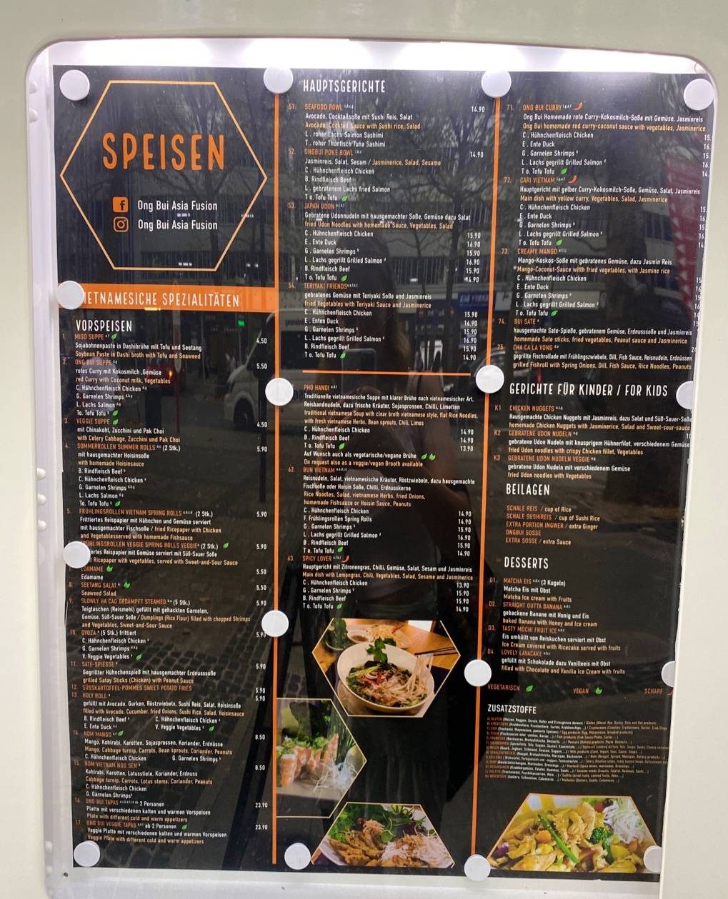 Menu at Ong Bui Asia Fusion - Dortmund restaurant, Dortmund