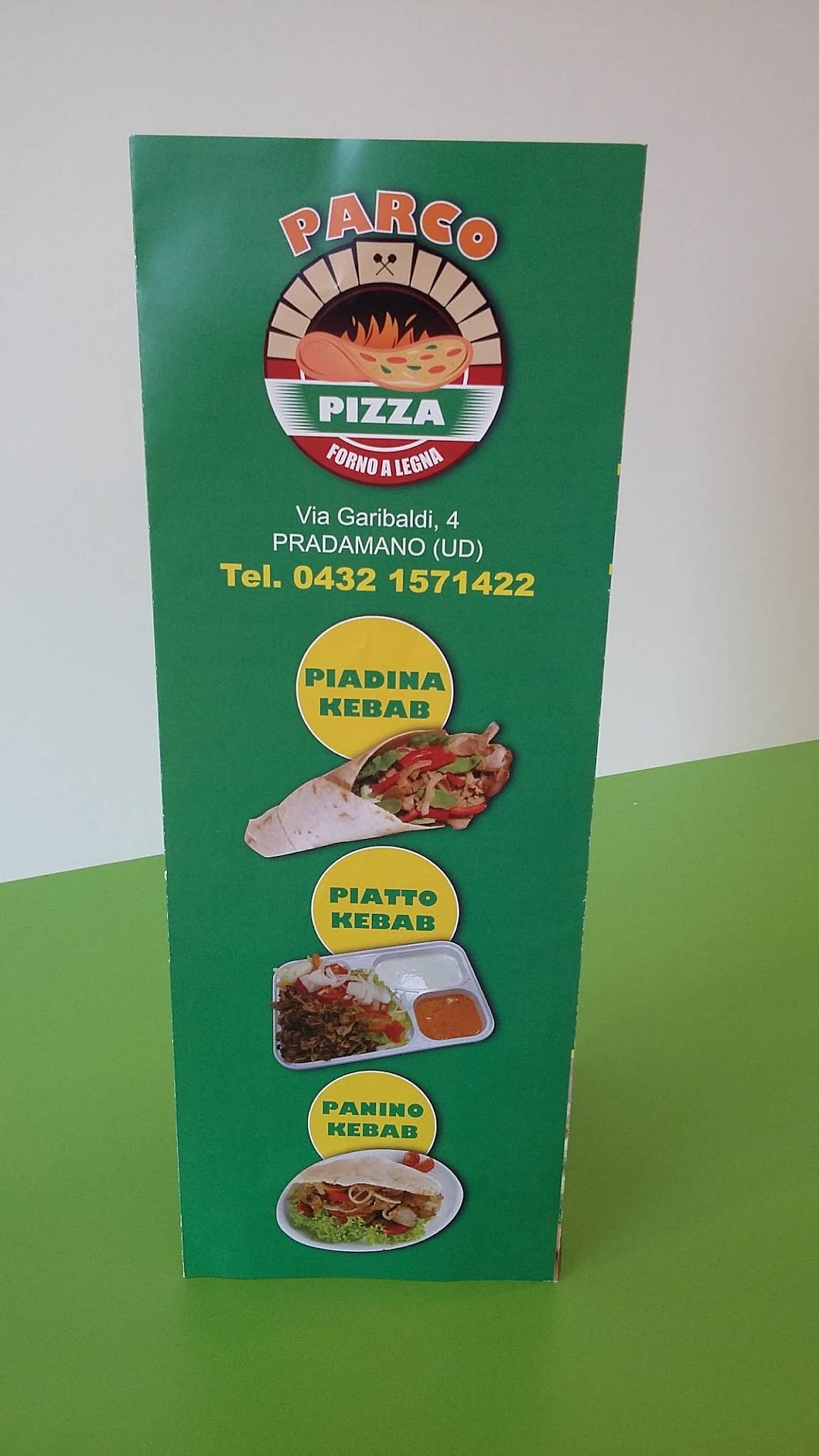 Menu da Parco Pizza Pradamano ristorante, Pradamano