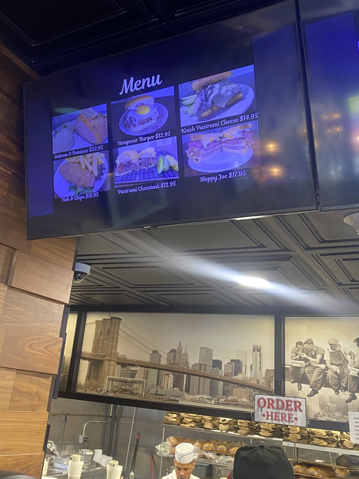 Menu at Pastrami Grill Bistro steakhouse, Garfield