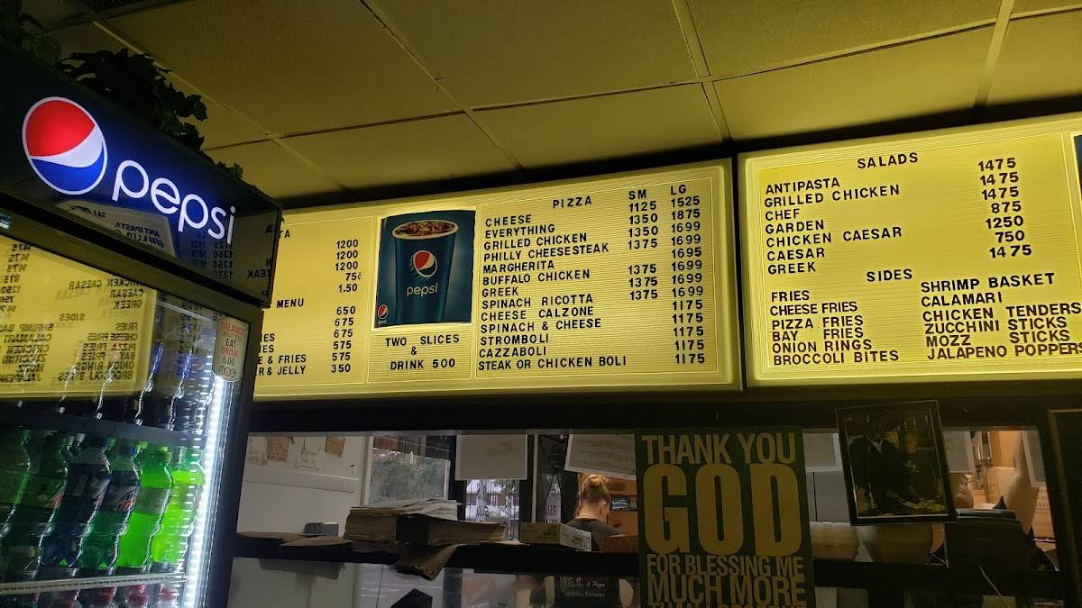 Menu at Al Casapulla's Subs & Steaks pizzeria, Millville