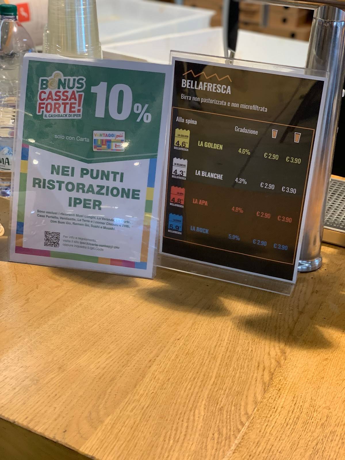 Menu da Pizzeria Iper, Milano